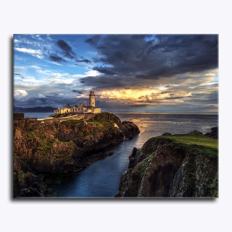 Cliffside Beacon – Paint by Numbers | DIY Paintsy
